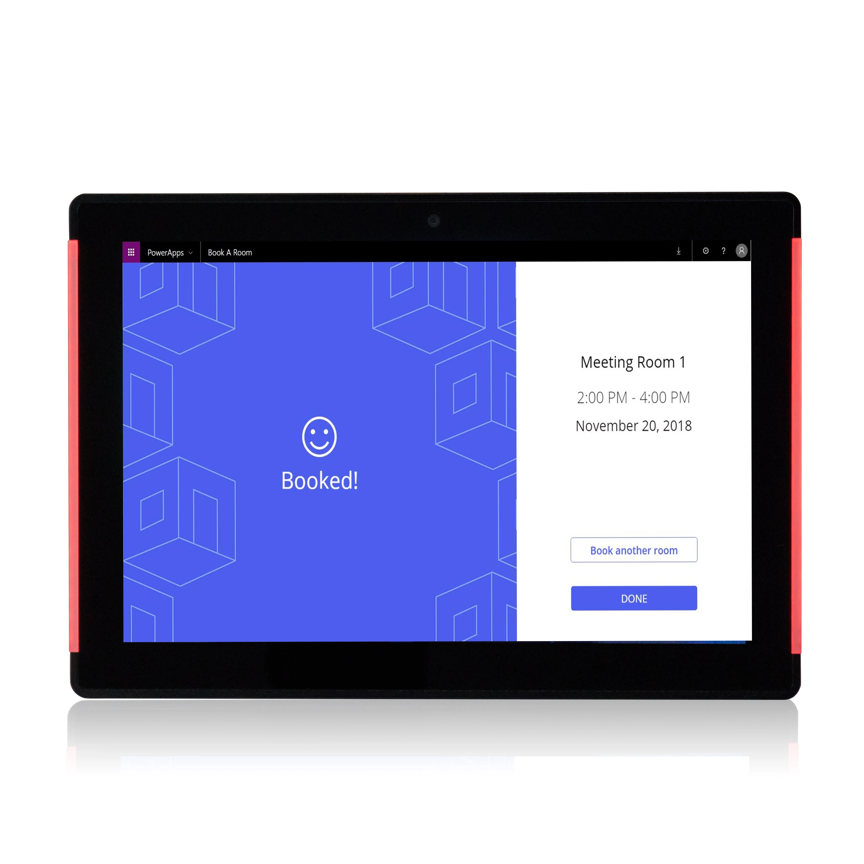 Sugarcube 11.6 Inch Aluminum Conference Room Booking System Tablet Poe ...