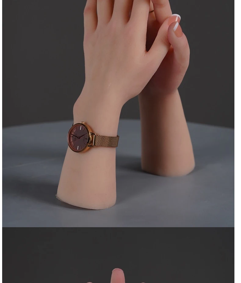 Realistic Silicone Hands - Practice Model for Nail Training