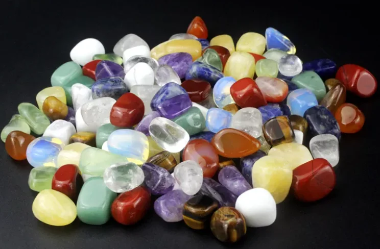 Types of Polished Stones - Mixed Gemstone Tumbled Stones