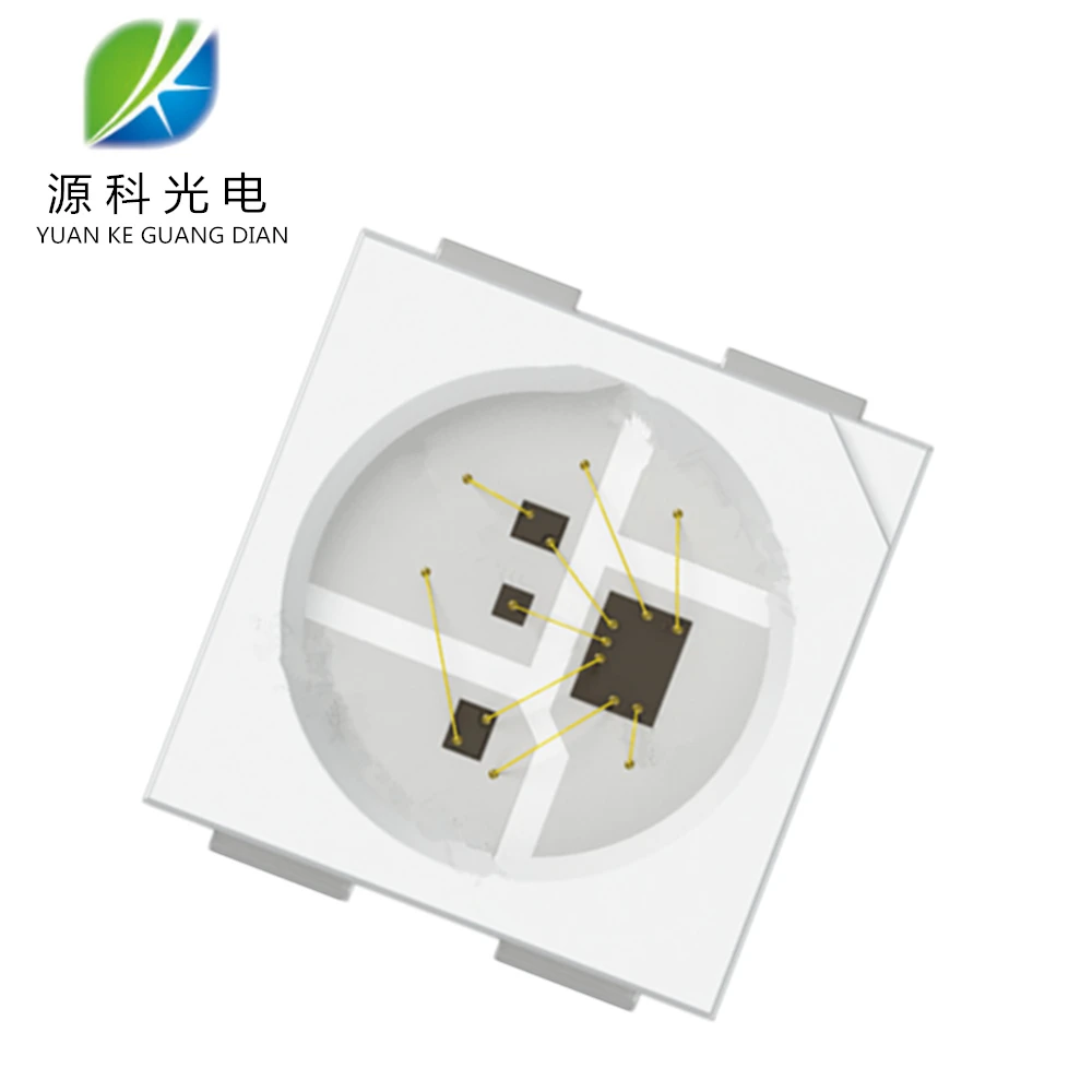 Built-in IC Chip SK6812 SMT Full Color Red Blue Green MINI RGB SMD LED ...