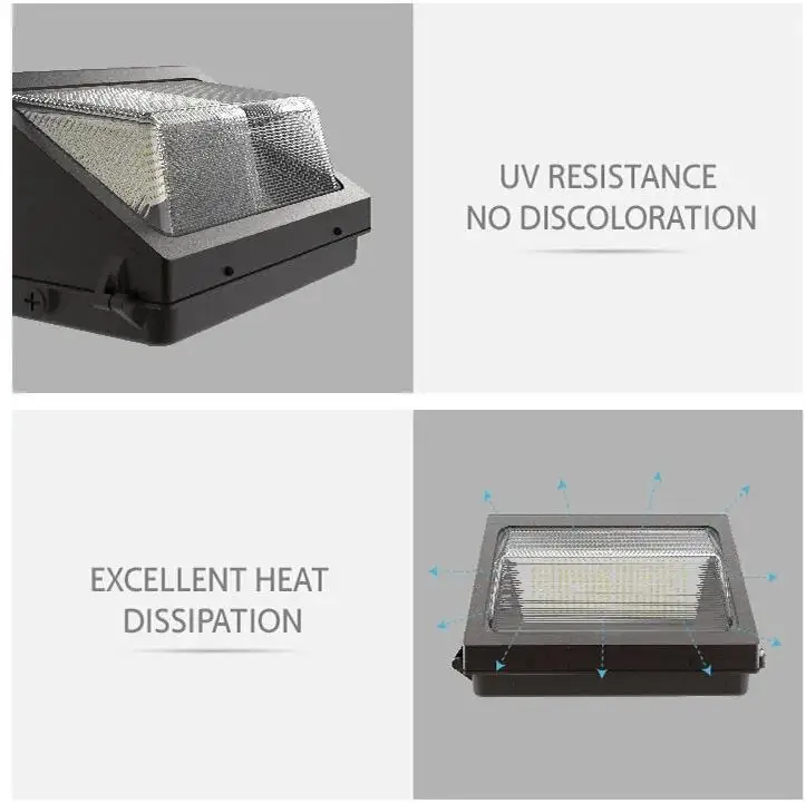 Yg 80w Dimmable Led Wall Pack Wholesale Price Outdoor Wall Lights ...