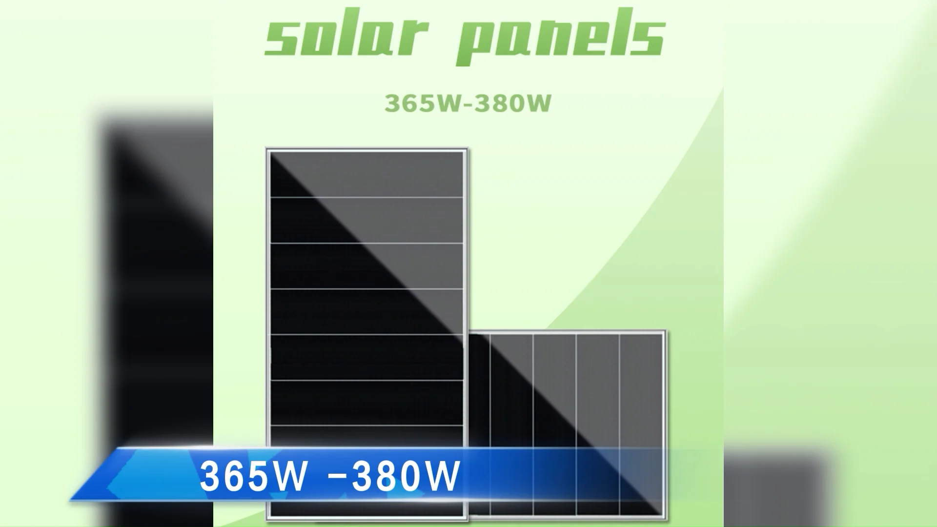 All Black Solar Cell Panel 50w 80w 100w 300w 500w Mono Paneles N-type Photovoltaic Modules Panel ...