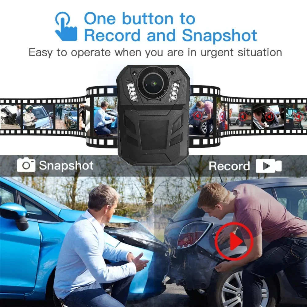 5G 4G Waterproof IP68 8 MP Body Camera Recorder Camera De Video ...