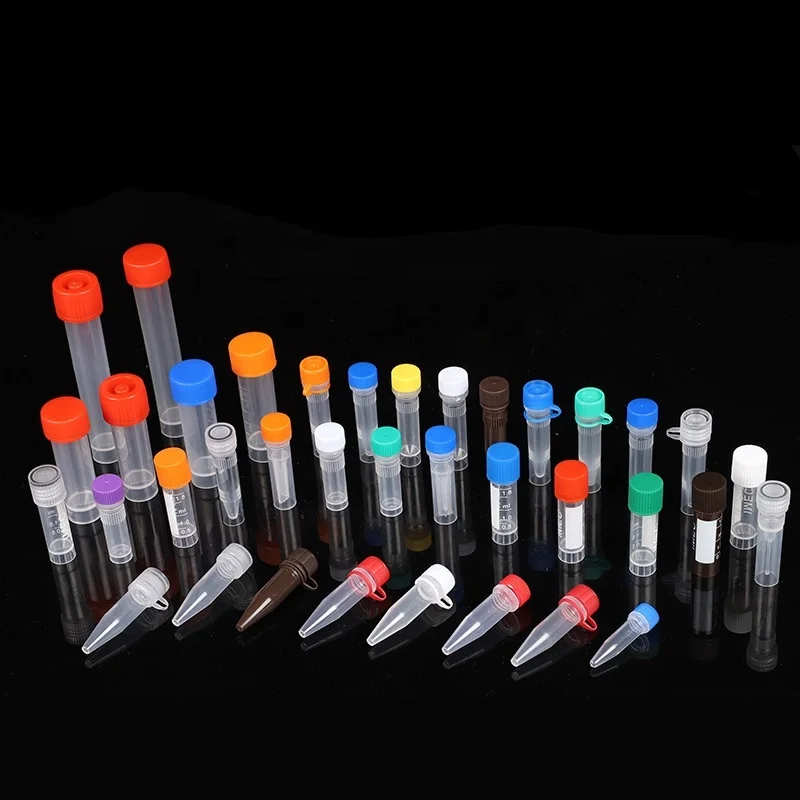 Disposable Screw Microtube Plastic Freezing Cryovials Cryogenic Vials With Cover Cryo Tubes ...