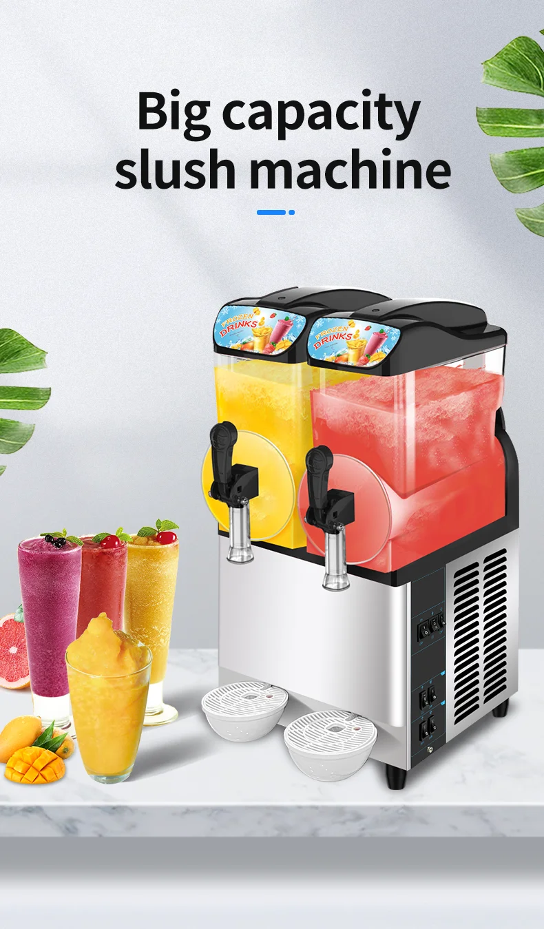 Food Truck Commercial Slush Machine Price Italian Granita