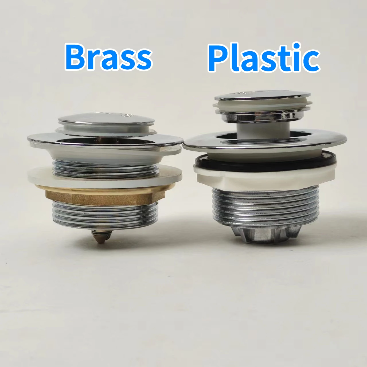 Whirlpool Drain Stopper - Foot Controlled Drainer for Bathtub