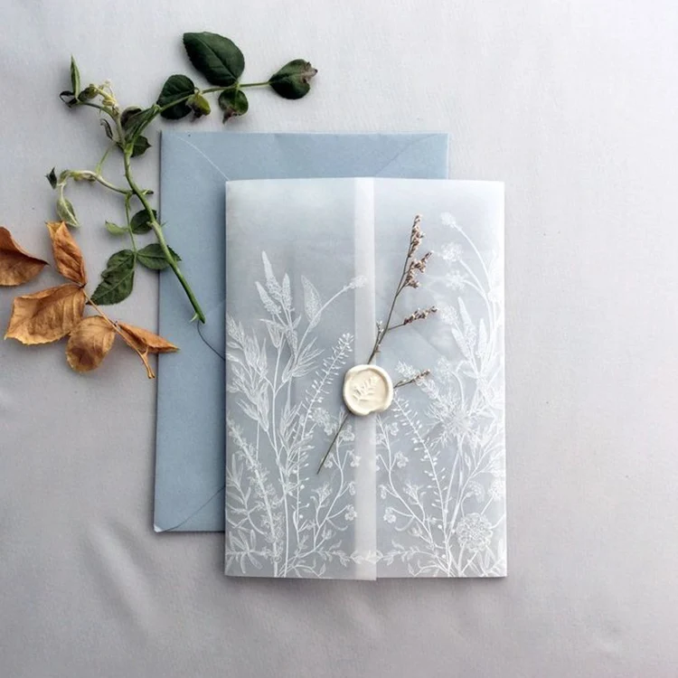 Printable Translucent Vellum Paper Personalised Vellum Paper Clear ...