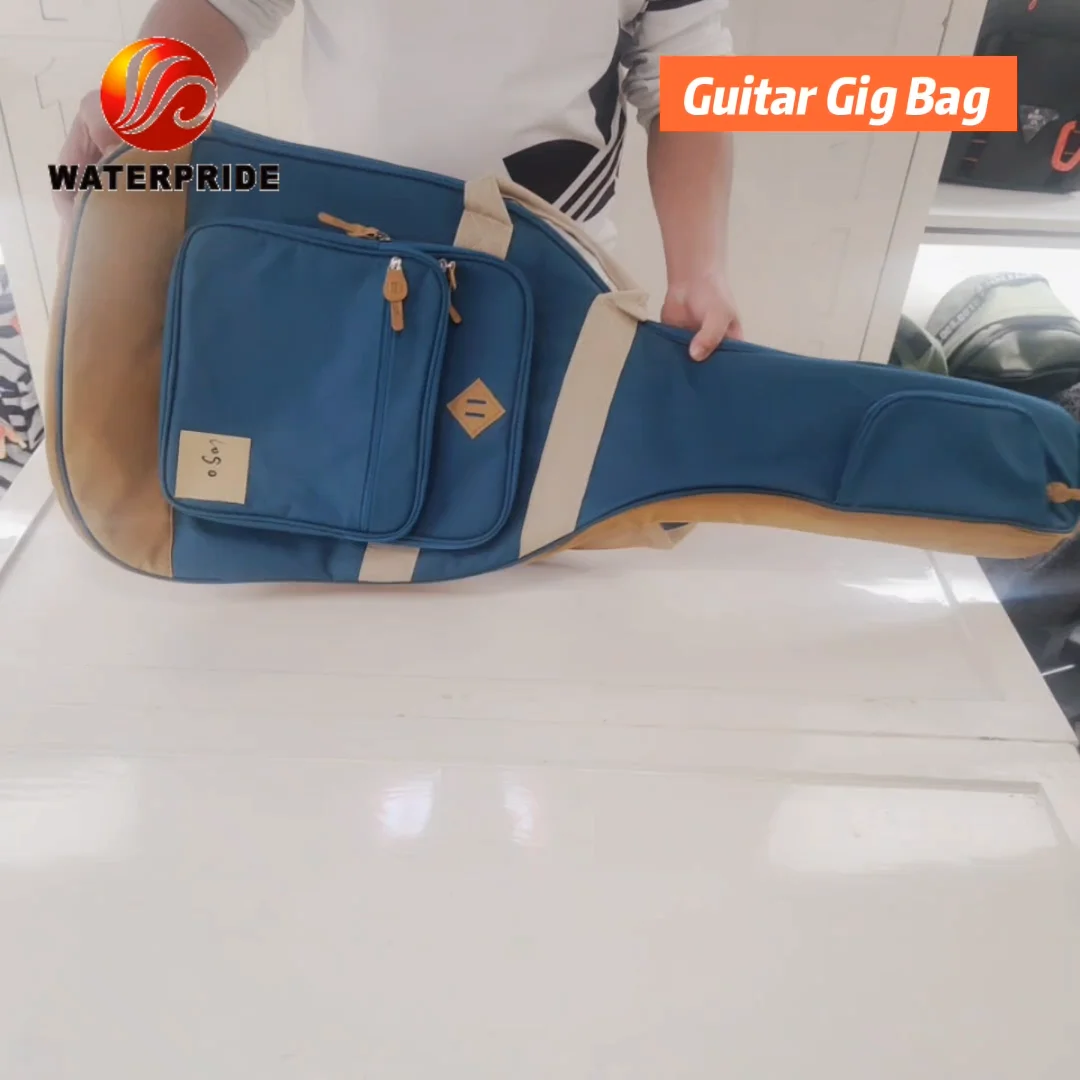 Customize Guitar Gig Bag With Foam Protection Guitar Bag Case Generous ...