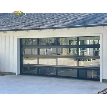 Modern 9x7 Full View Residential Door Aluminum 16x8 Usa Standard ...