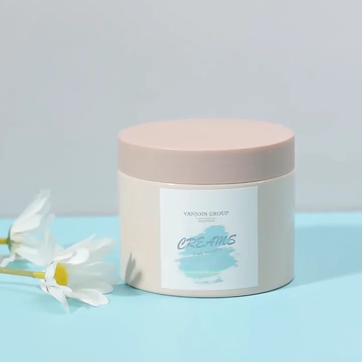 Private Custom 8oz 200ml 240ml 250ml Empty Body Butter Jars Plastic Jar ...