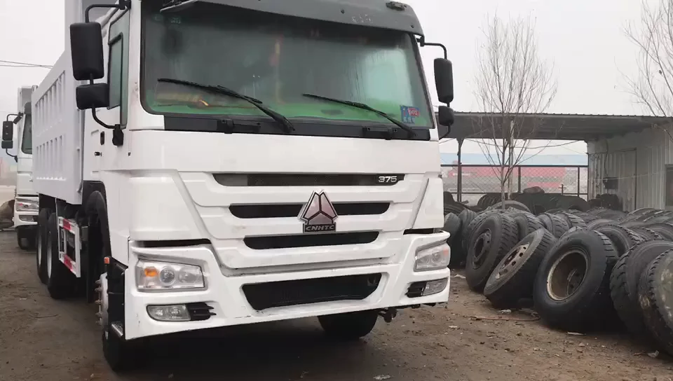 Howo Dump Truck Sinotruk Tipper Truck Loading Capacity 375hp Euro3 ...