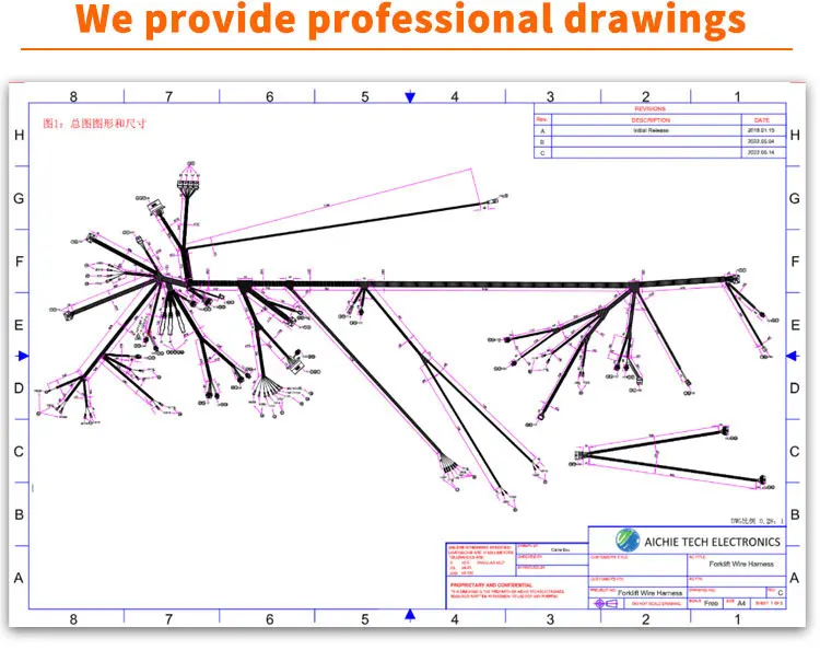 Microfit 2P 4P 6P 8P 10P 5557 Molex Connector Wiring Harness With 5557 ...