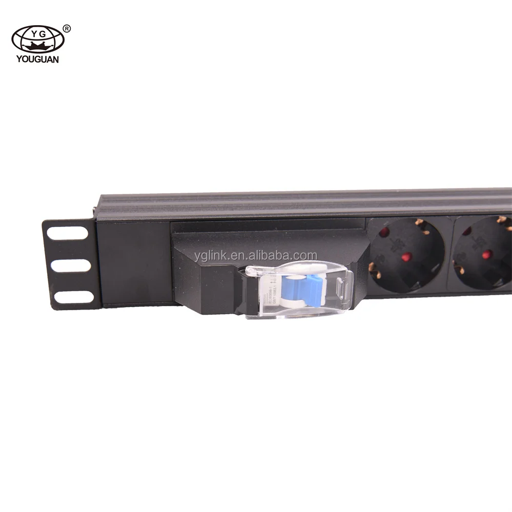19 Inch Power Distribution Unit - 16A 250V with 7 Slots