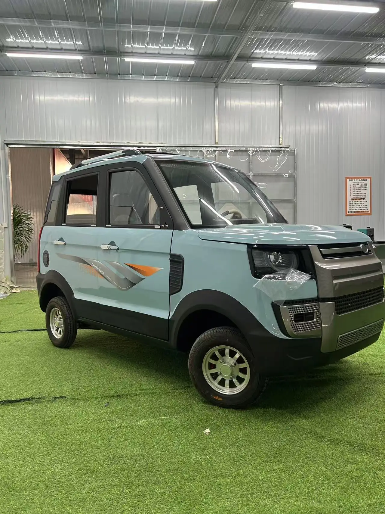 Ruwei Guardian Electric Four-wheel Vehicle New Energy Car with 4 Seats ...