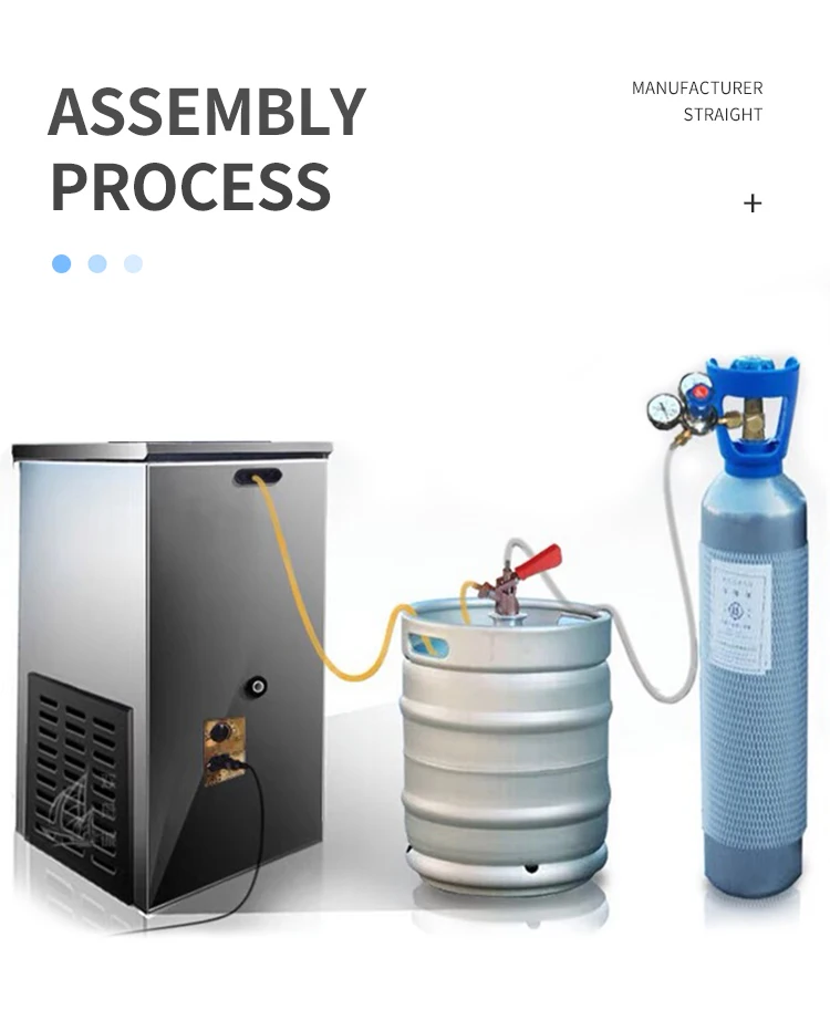 Small Counter Beer Cooler Dispenser Machine - Buy Draught Beer ...