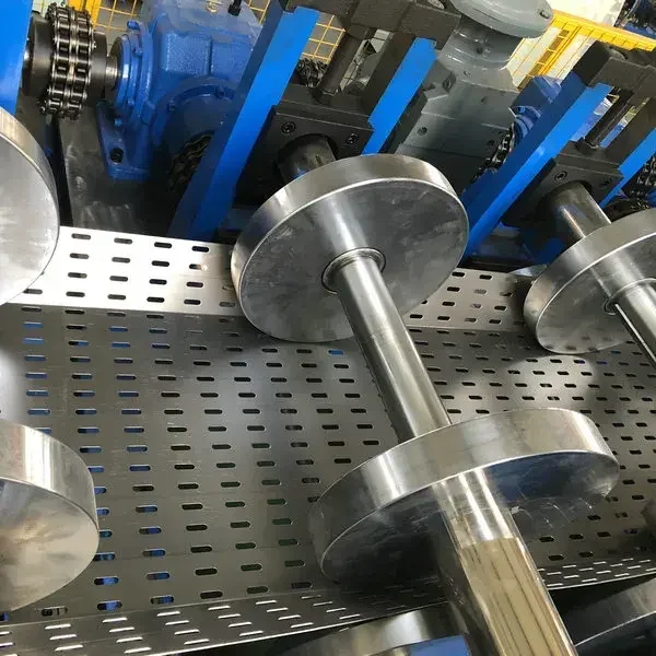 Heavy Duty Cable Tray Roll Forming Machine Galvanized Steel Cable Tray ...