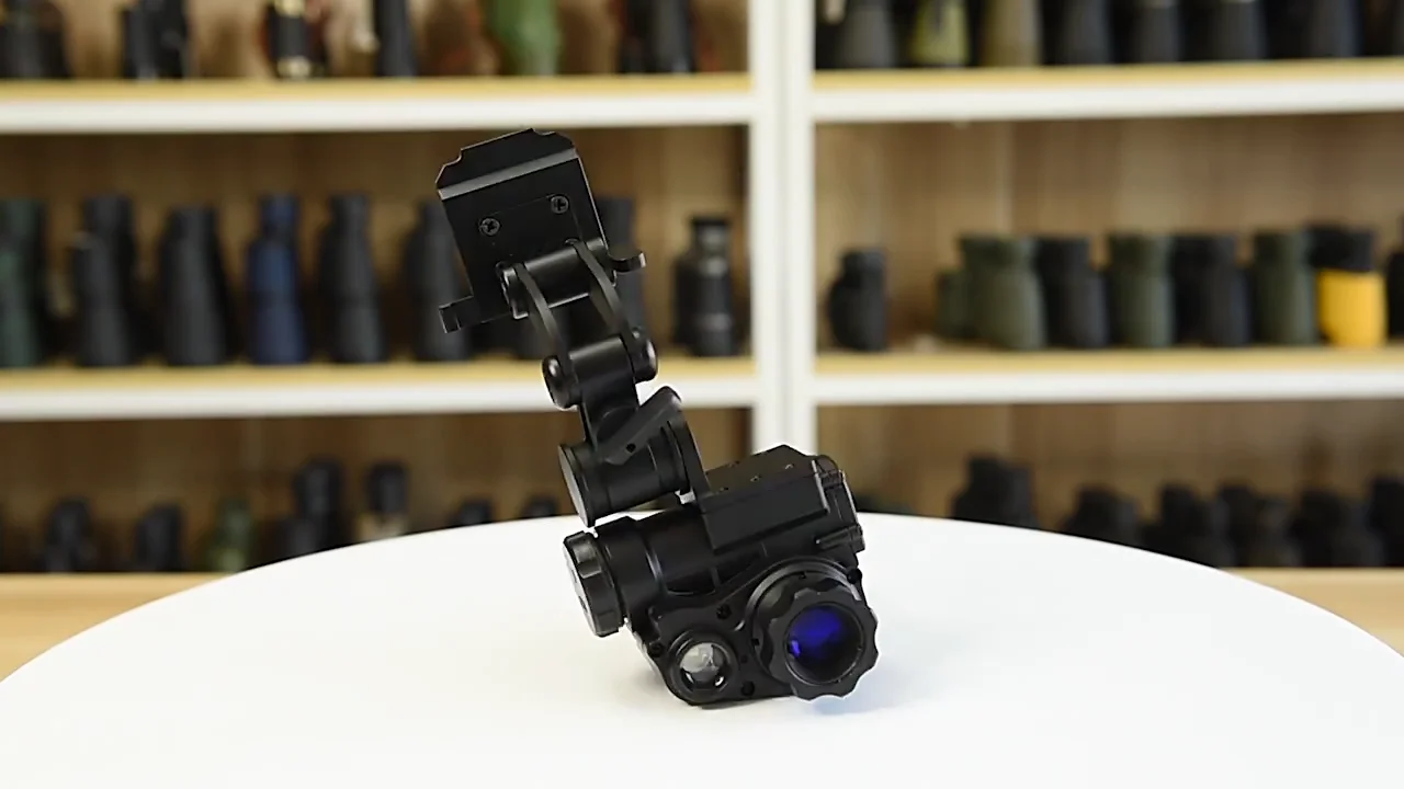 Luxun Nvg10 Night Vision Monocular Telescope With Helmet Mount Hd ...