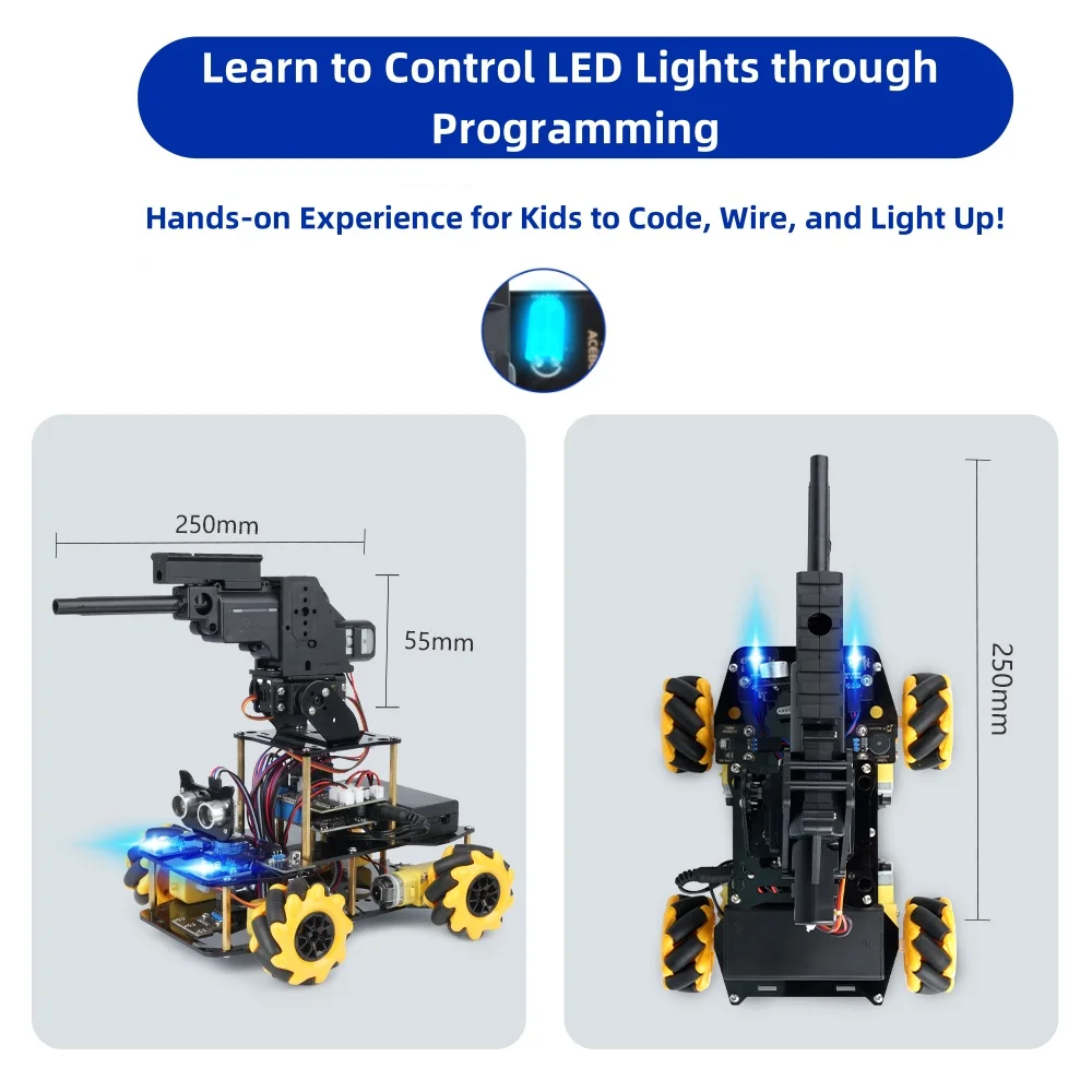 Robotlinking ESP32 Programmable Robot Car Kit for Arduino