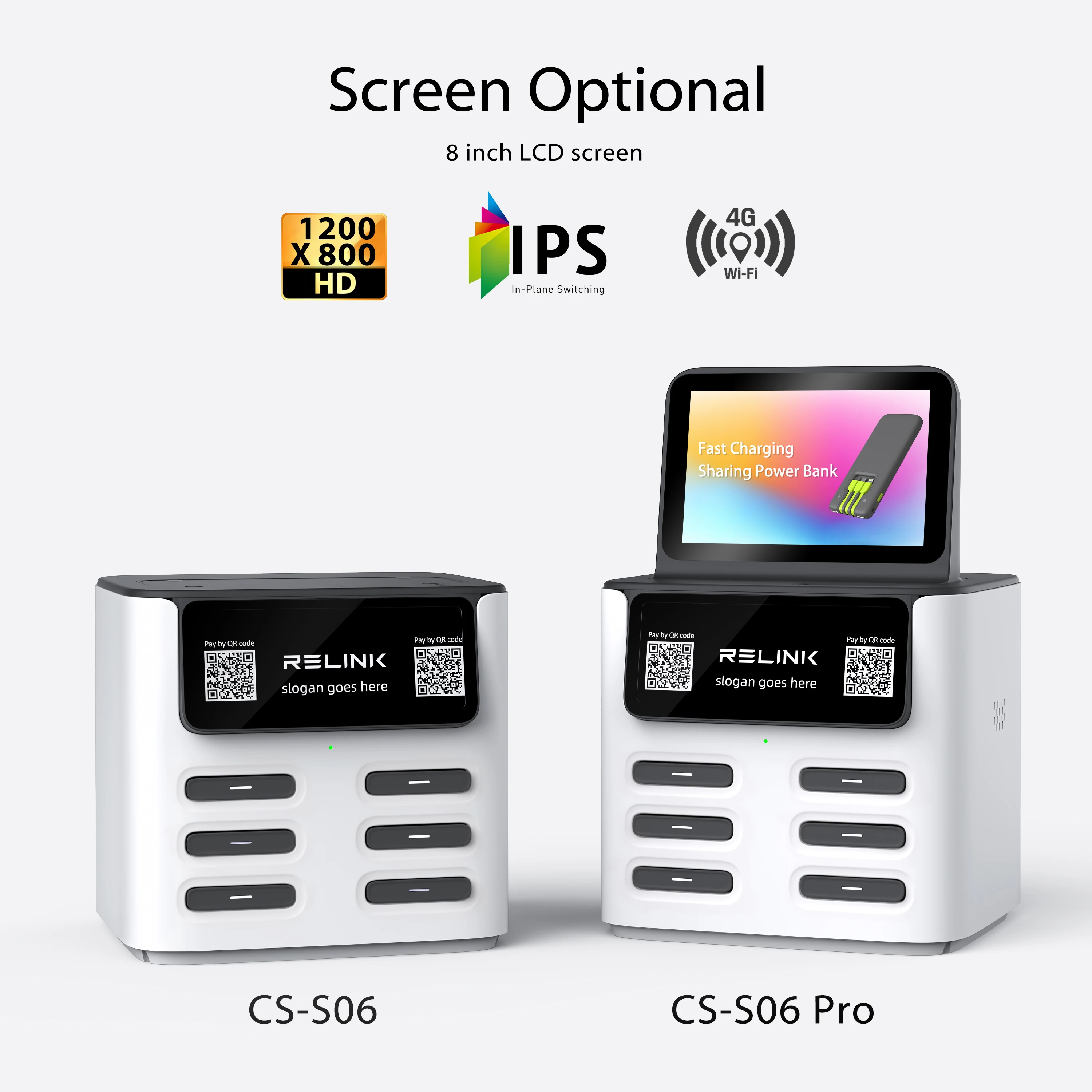 Cs-s06 Mobile Phone Portable Battery Share Power Bank Charging Station ...