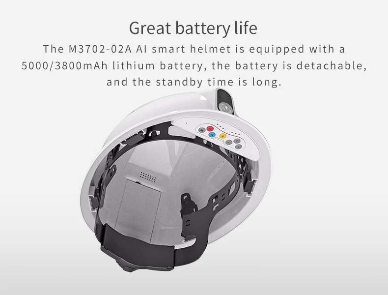 Smart Safety Helmet /construction Smart Hwifi 4g Hard Hat Safety Helmet ...