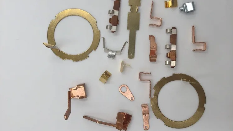 Electrical Ac Connector Metal Phosphor Copper Brass Sheet Stamping ...