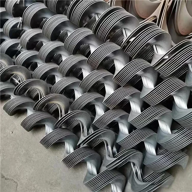 Manganese Steel Helical Blade/screw Conveyor Parts Screw Blade Supports ...