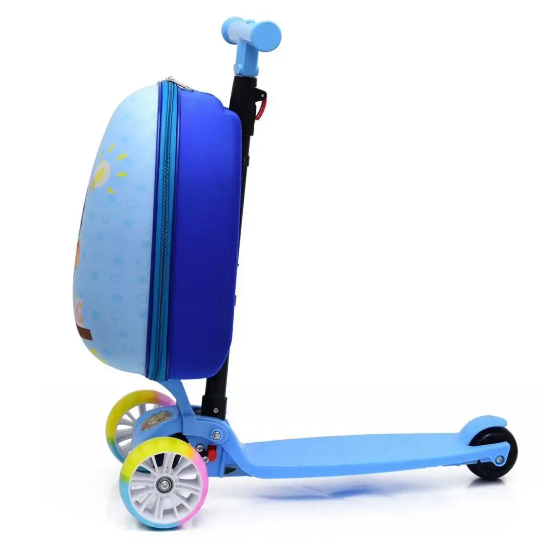 Cartoon Design Child Kick Scooter Backpacks Airport Travel Waterproof ...