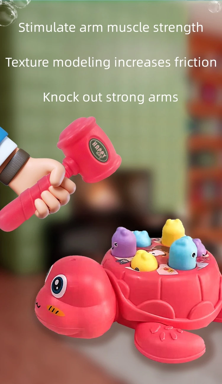 Baby Turtles Hitting Ground Squirrels Children Tapping Toys Children's ...