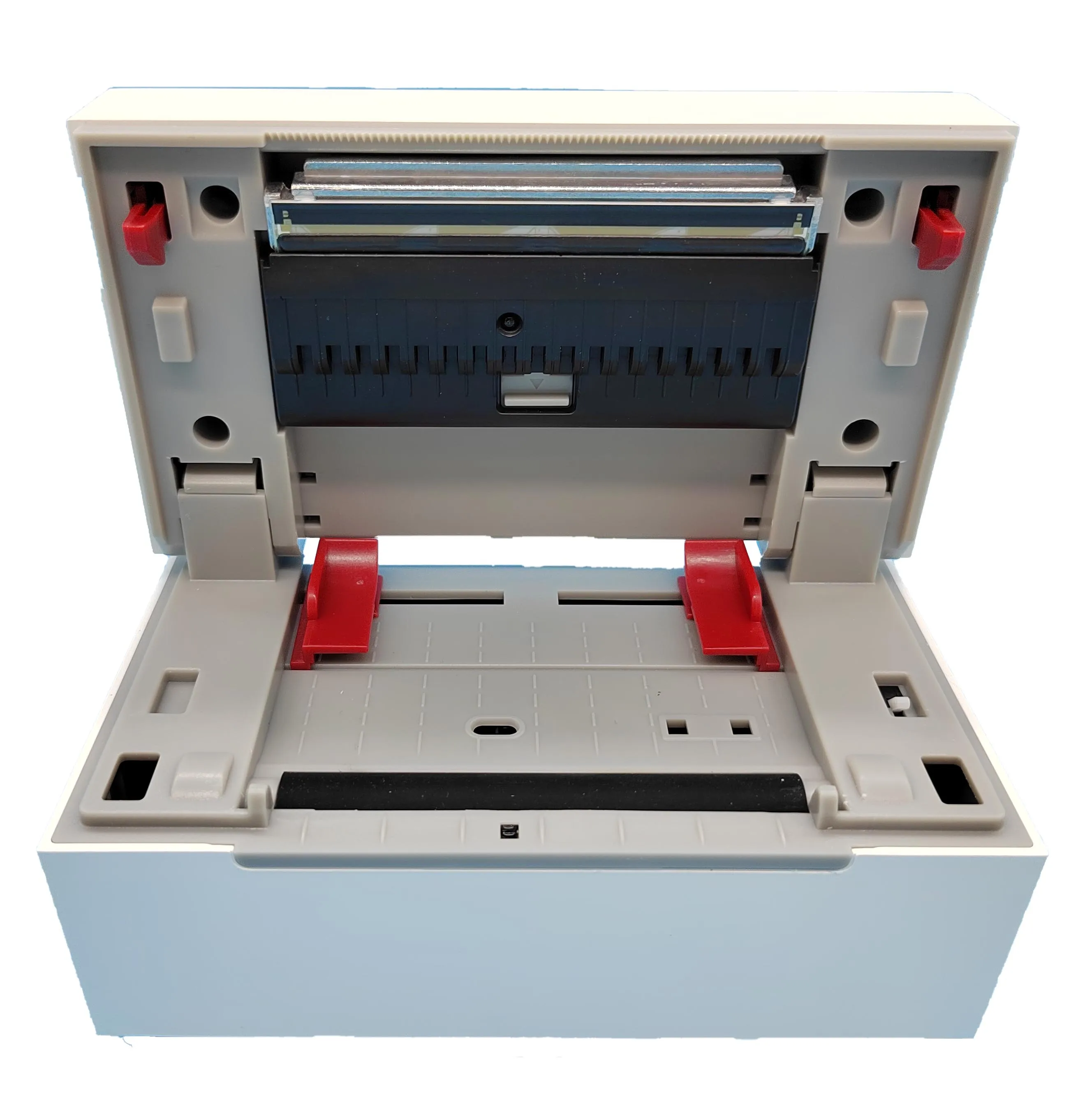 Easy Use 80mm Wifi Impresora USB Android Interface Barcode Sticker Blue ...