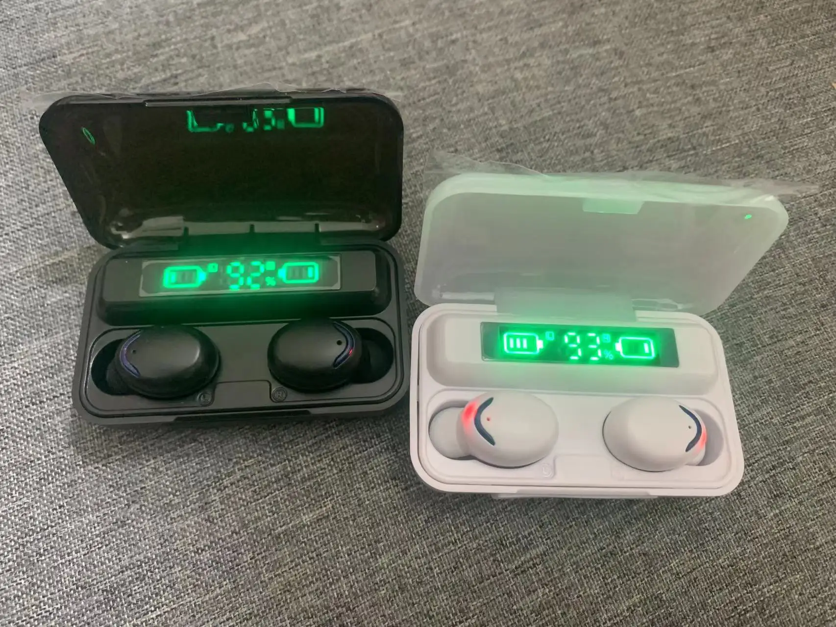 Factory Wholesale Tws F9-5 Earphones 9d Hifi Stereo Waterproof Led ...