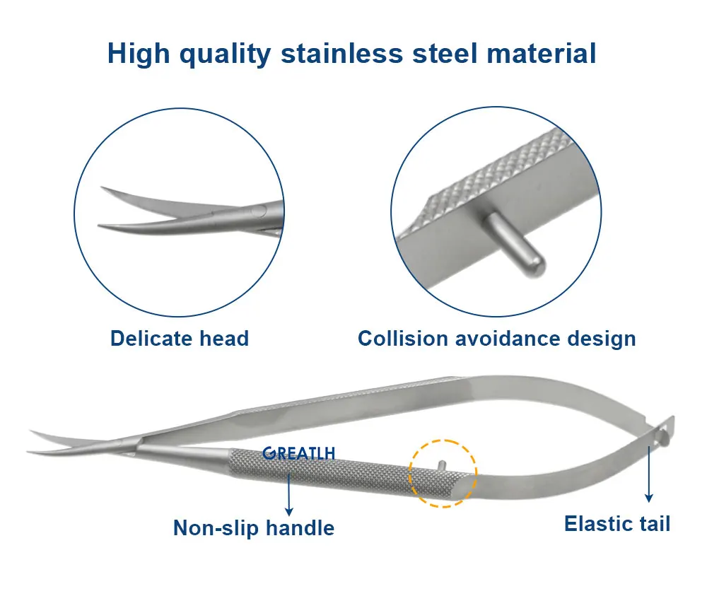 Ophthalmology Instruments Medical Scissors Ophthalmic Forceps ...
