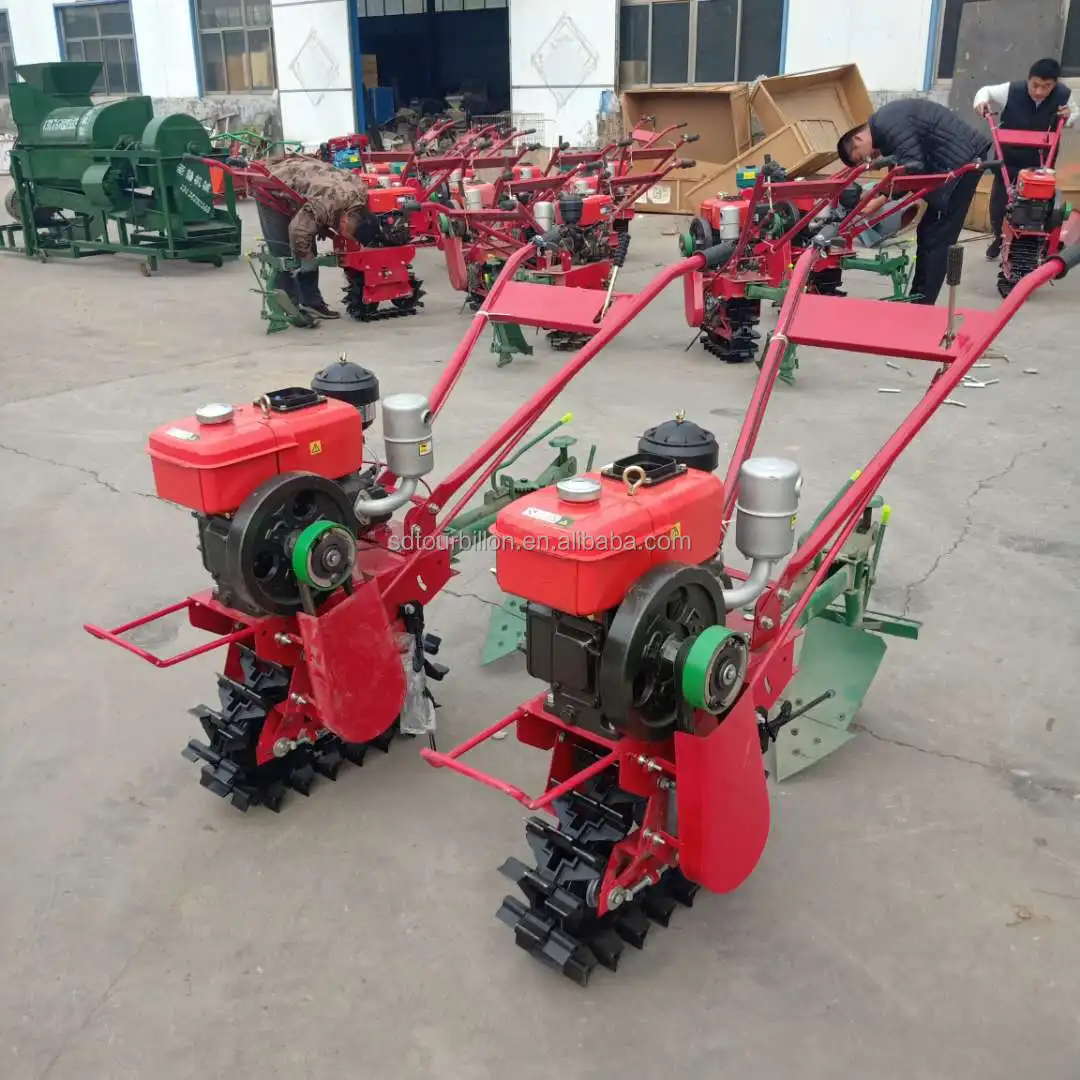 Gasoline Diesel Mini Plough Machine Small Agriculture Machinery With ...