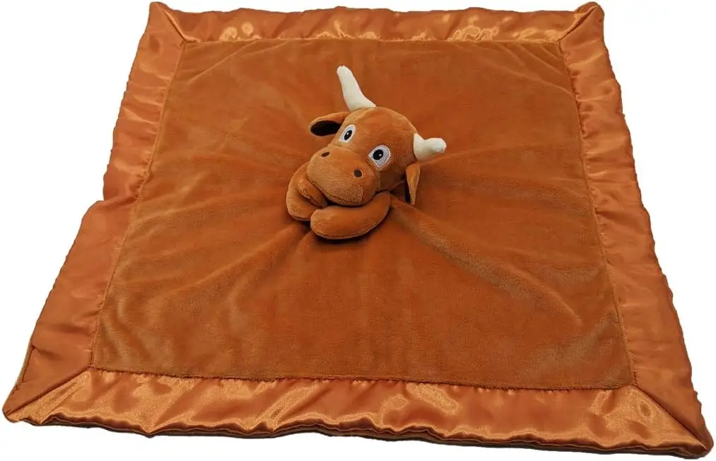 Snuggly Cow Baby Security Blanket - Unisex Stuffed Animal