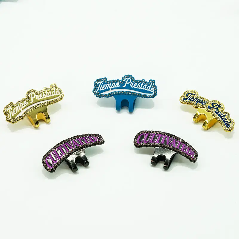 Custom Brim Clips Quality Multi Designs Baseball Club Ball Marker Golf ...