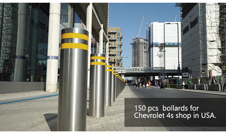 Ballard Car Park For Pathway Bollards With Socket Road Parking Bollard ...