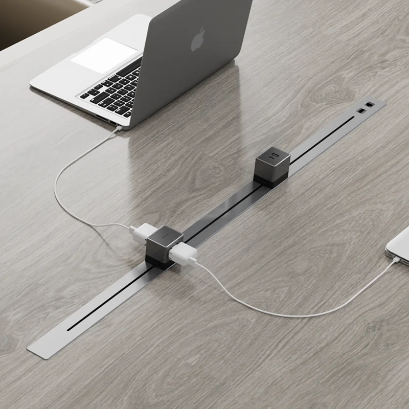 Office Desk Power Rail Track System Electric Socket Outlet, Electrical ...