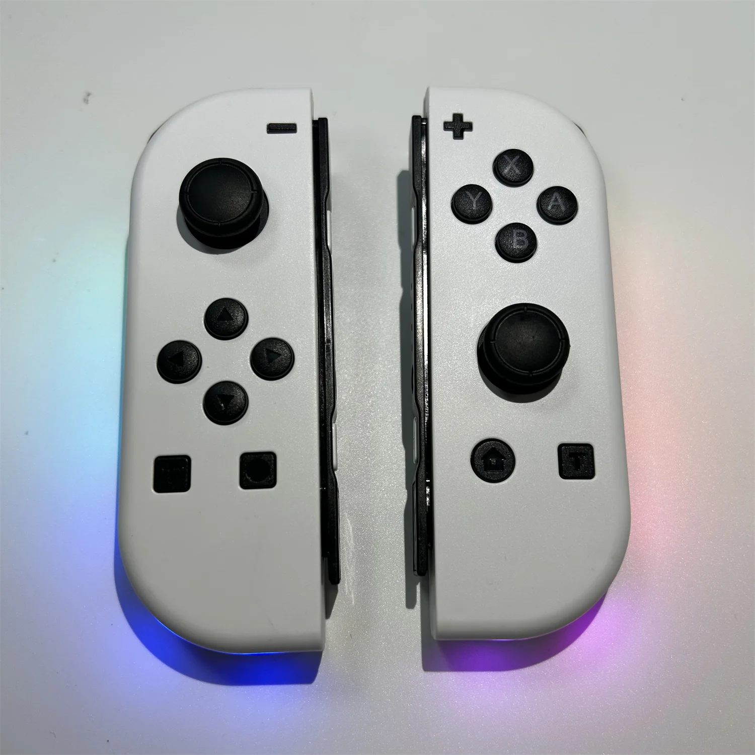 Switch Left And Right Handles With Rgb Dazzling Lights Burst Vibration Body Feeling Joycon ...