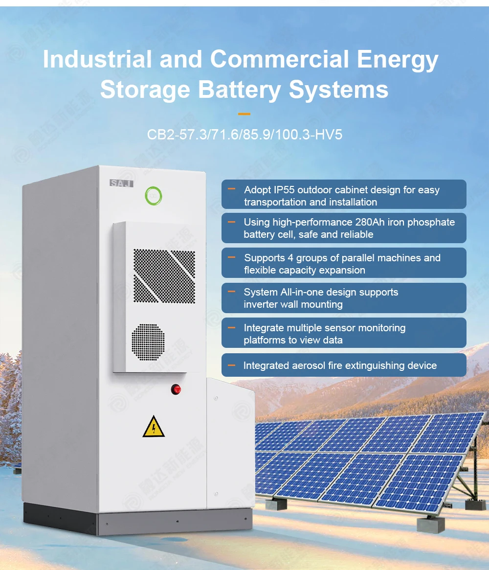 Saj Solar Battery Energy Storage System 100kwh 200kwh Battery Storage ...