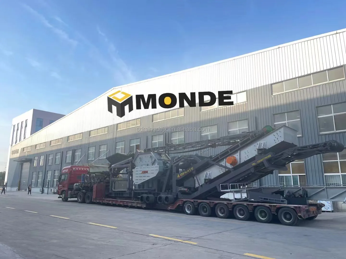 MONDE OP50 Jaw Crusher - Efficient Stone Crushing Machine