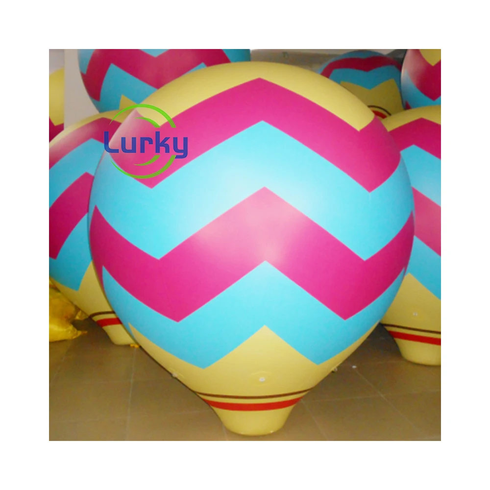 Decorative Commercial Inflatable Hot Air Balloon Customized Advertising ...