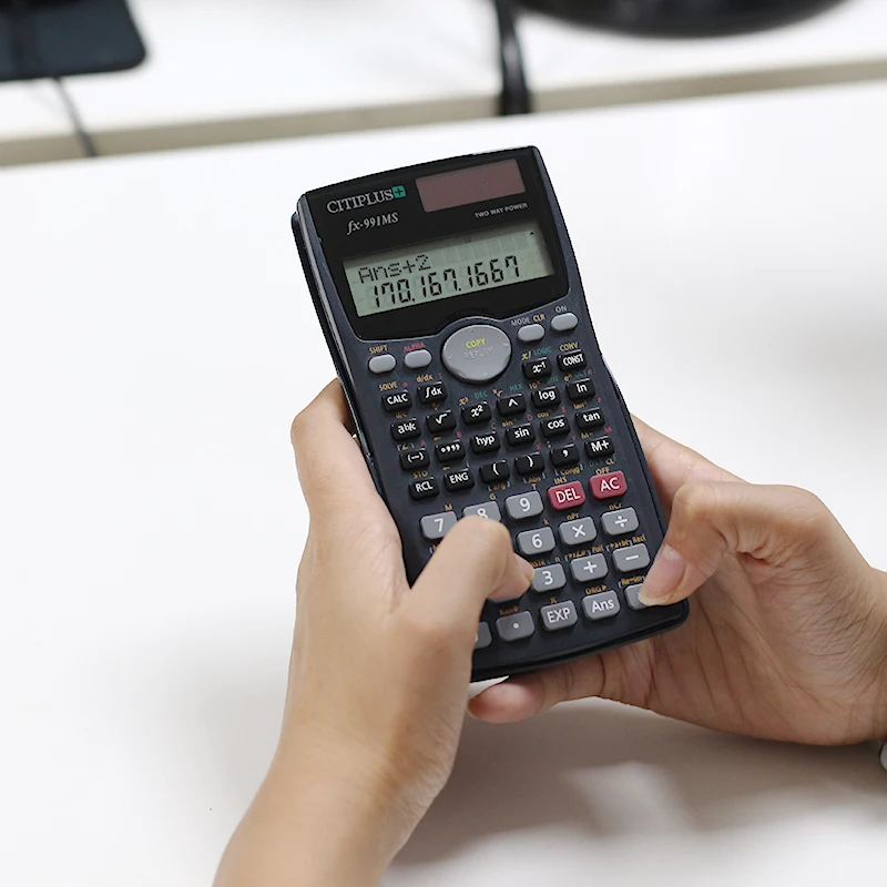 FX 991MS Calculator - Ideal for College and High School Math