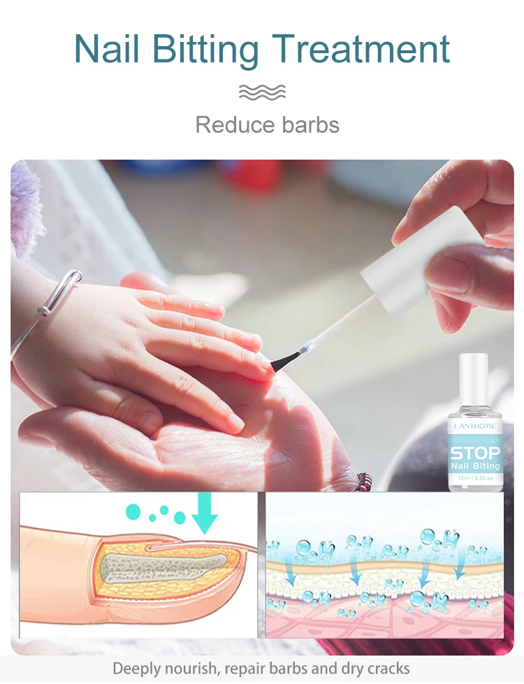 Lanthome Nail Biting Spray - Effective Treatment for All Ages
