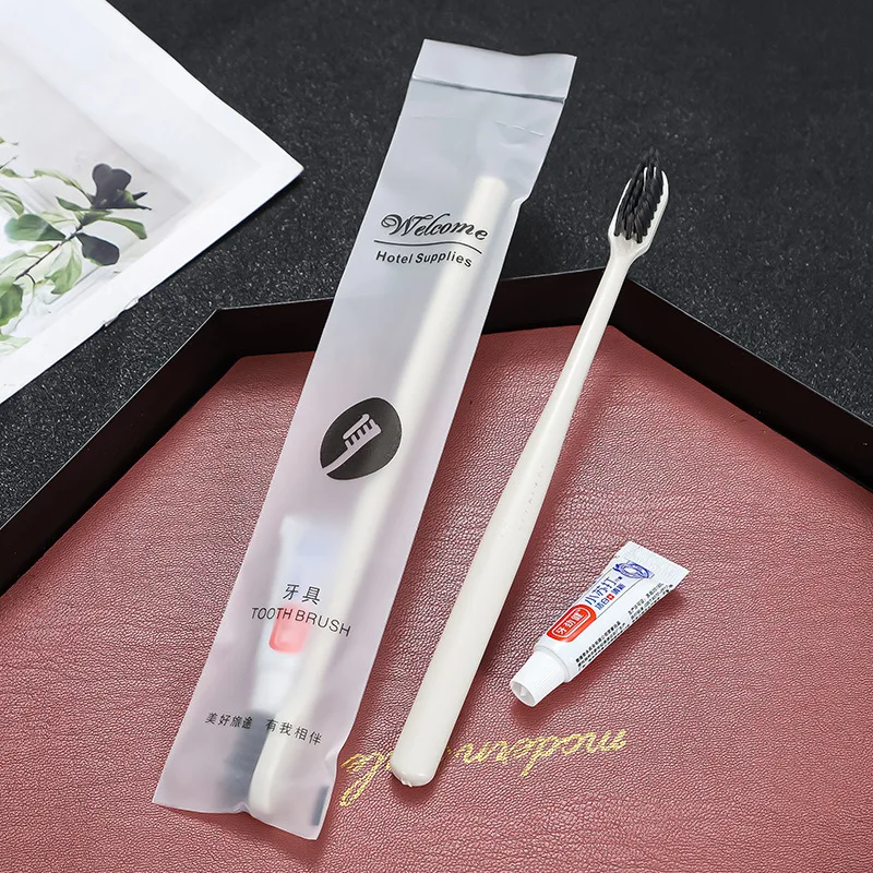 Hotel Certificated Disposable Amenities Set Luxury Bathroom Dental Kit ...