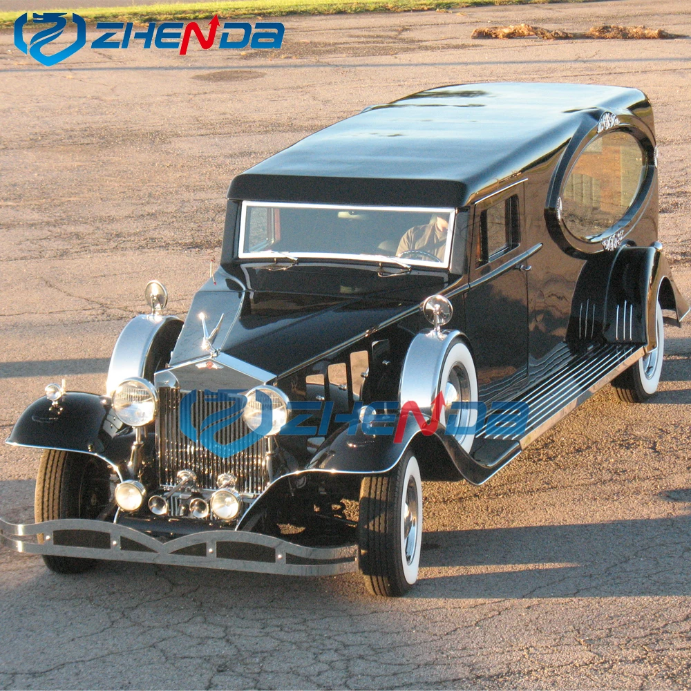 Modern Design Coffin Cart Antique Electric Funeral Vehicle Hearse Cart ...