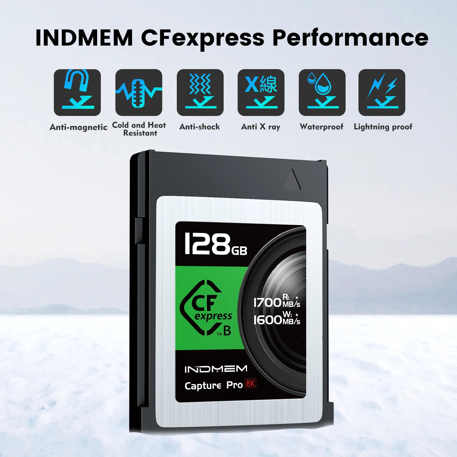 Indmem Cfexpress Card 2tb 1tb 650gb 512gb 325gb 256gb 128gb Compact Cf ...