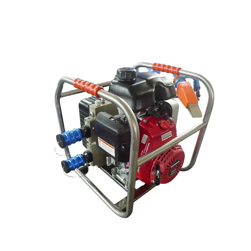 Portable Hand-lifted Engine-driven Hydraulic Pump for Firefighting ...