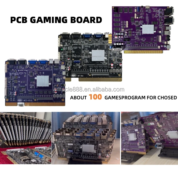 America /mexico Hot Sale Het Black Pcb Touch Screen Game Board For ...