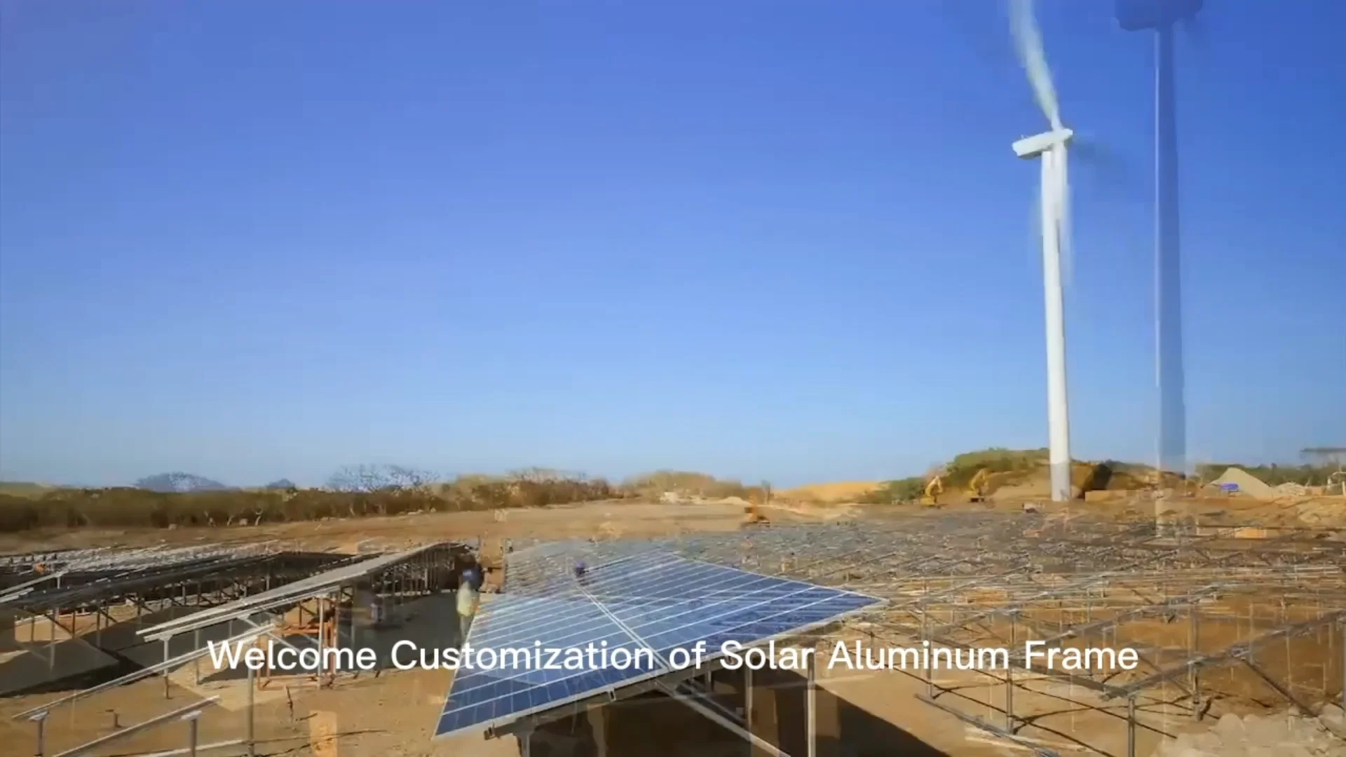 China Aluminum Pv Solar Extruded Frame For Oem Module - Buy China ...