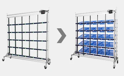 Macinte Assorting System Put To Light Light Strip Picking Pick To Light ...