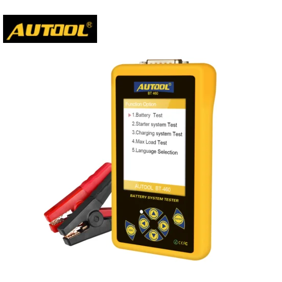 Autool Bt460 汽车电池测试仪 12 V 24 V 重型多彩多语言 4 ''tft 五颜六色显示单元测试汽车工具 - Buy ...